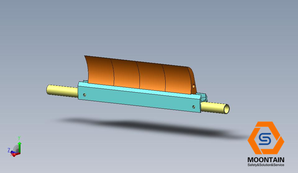 Secondary Belt Cleaners - Moontain Conveyor Belt Cleaning Solutions