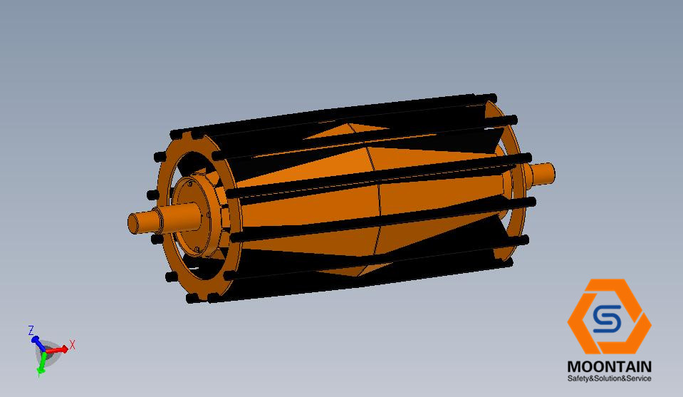 Wing Pulley - Moontain Conveyor Roller